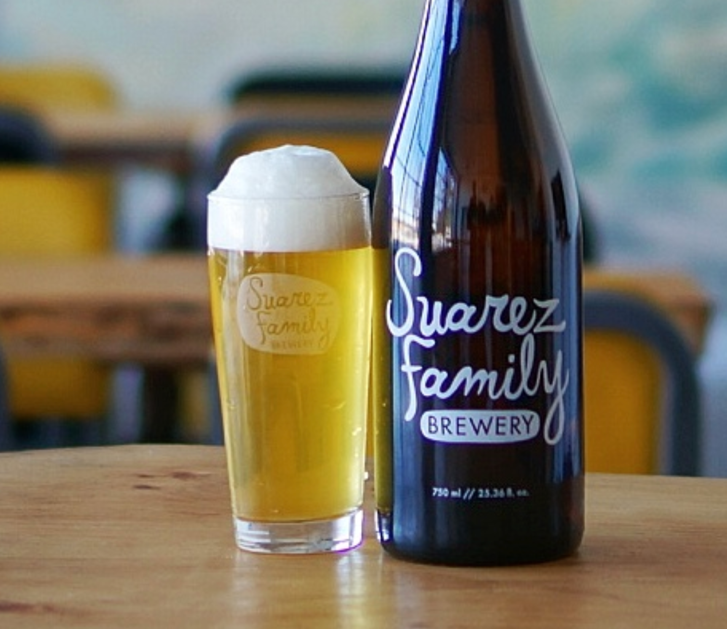 glassware // WILLI | Suarez Family Brewery