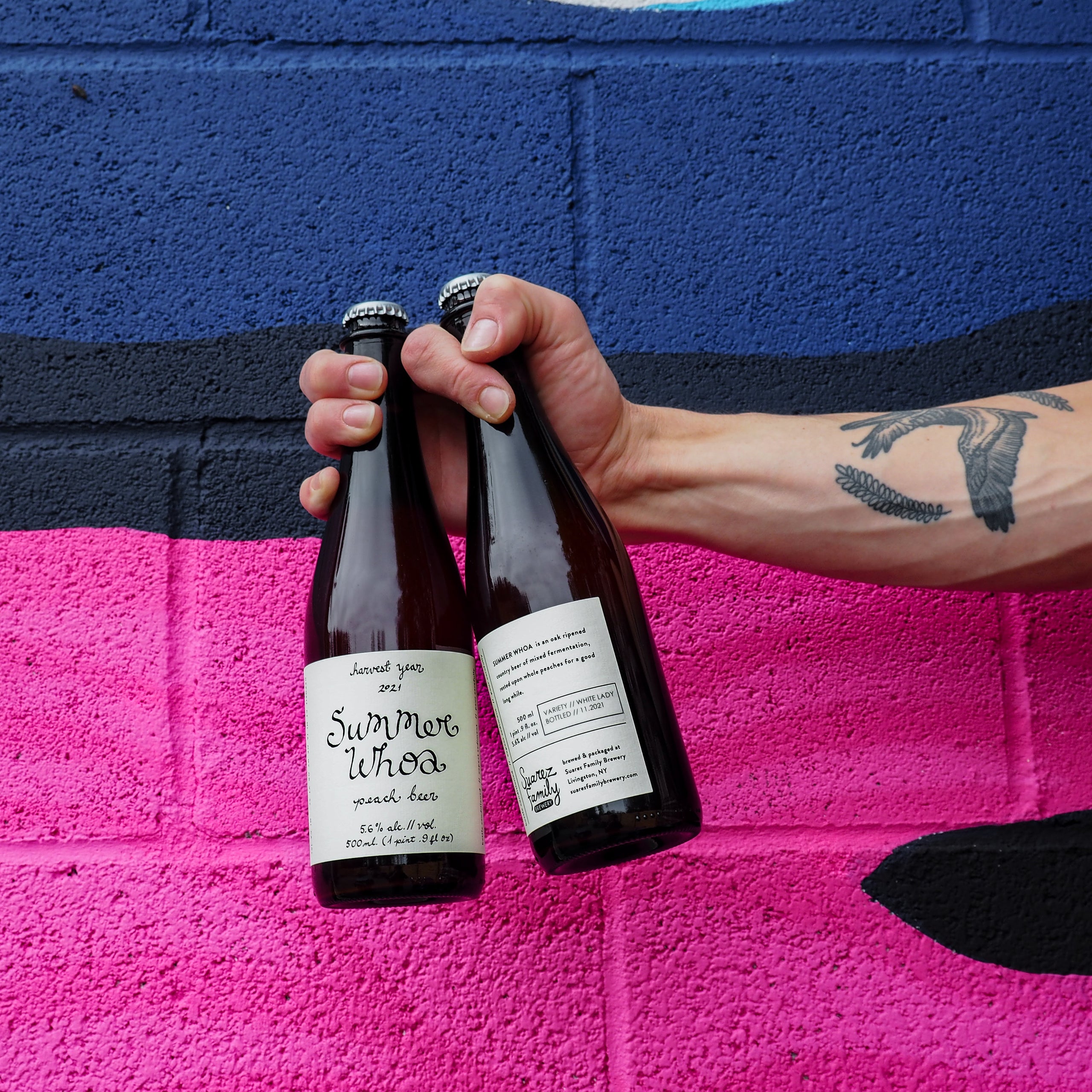 summer whoa 'white lady' harvest 2022 // peach country beer | Suarez ...